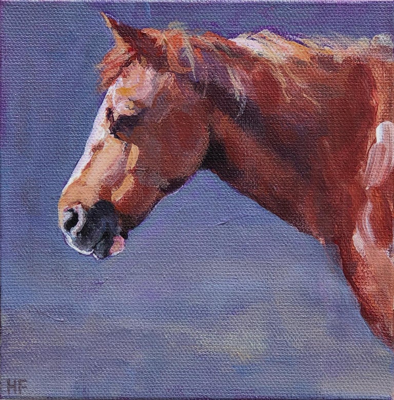 Heather Foster - The Pink Stripe, Original Painting For Sale at 1stDibs