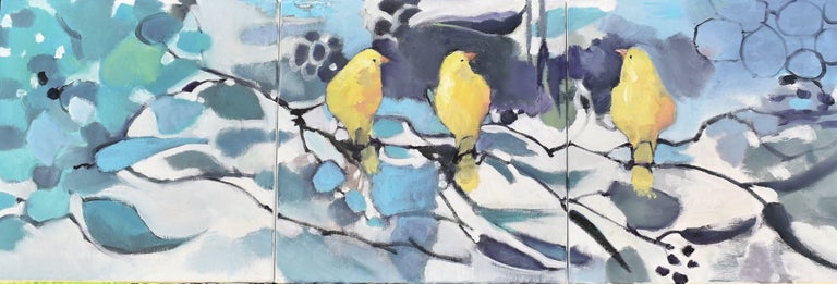 Mary Pratt - Feathered Yellow, Oil Painting For Sale at 1stDibs