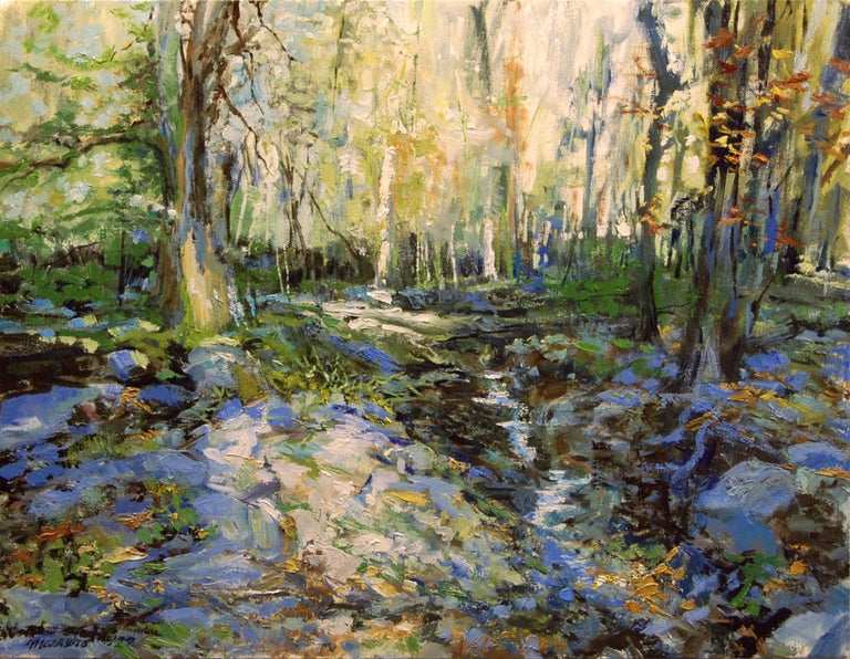 Onelio Marrero - Under The Pin Oaks, Oil Painting For Sale at 1stDibs