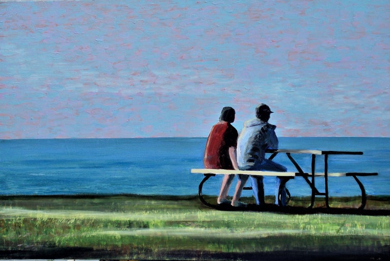 Benjamin Thomas - Still There, Original Painting For Sale at 1stDibs
