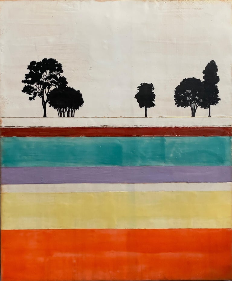 Shari Lyon - Terra Colorata (Colorful Earth), Original Painting For ...