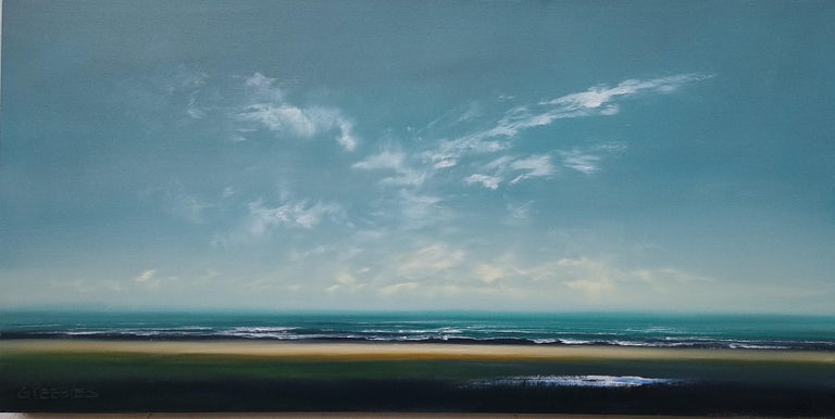 George Peebles - A Magic Evening, Oil Painting For Sale at 1stDibs