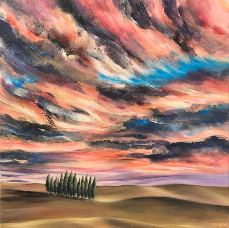 Tiffany Blaise - Cypress Chorus, Oil Painting For Sale at 1stDibs