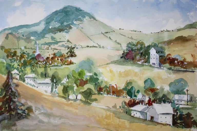 Joe Giuffrida - Roussillon Provence, France, Original Painting For Sale ...