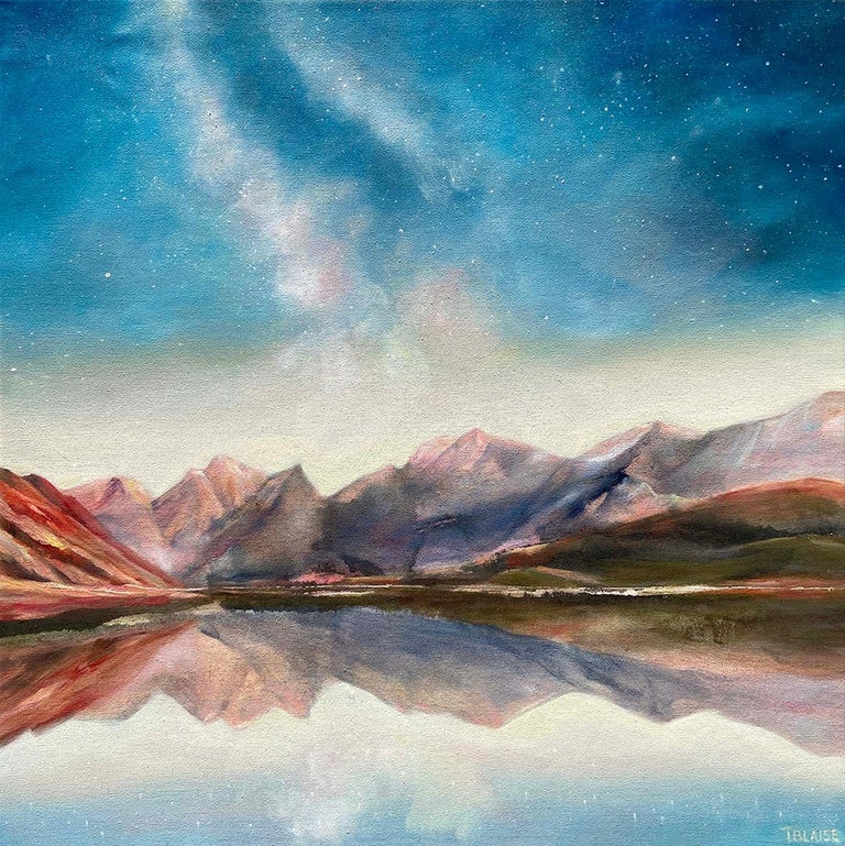 Tiffany Blaise - Air, Earth and Sky, Oil Painting For Sale at 1stDibs
