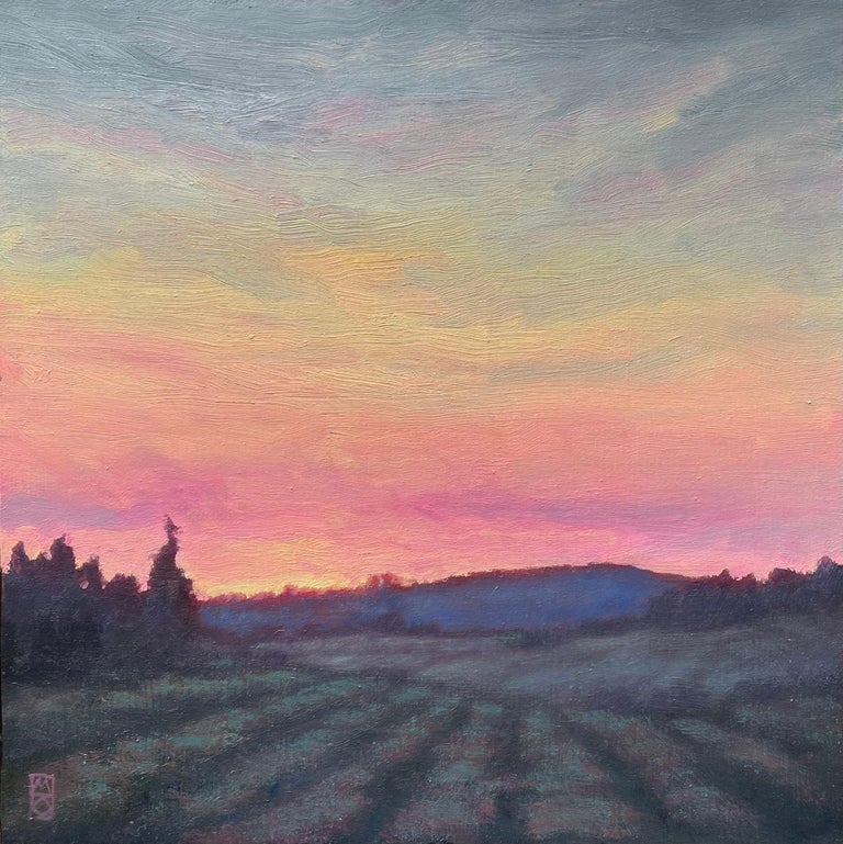 Michael Orwick - Row On Row, Oil Painting For Sale at 1stDibs