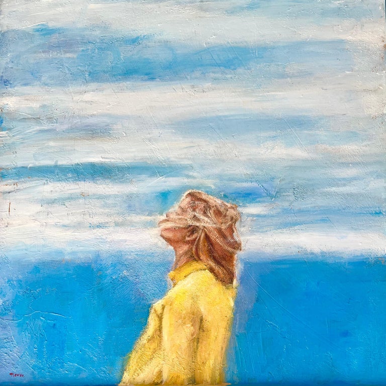 Nava Lundy - Just Breathe, Original Painting For Sale at 1stDibs