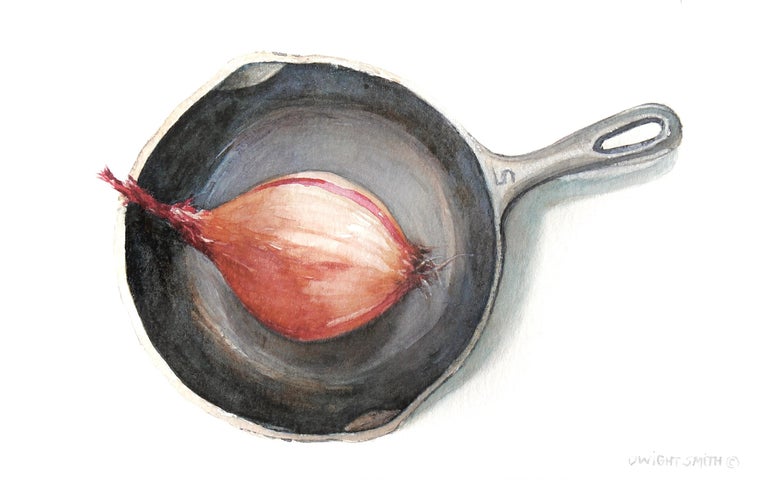 Dwight Smith - No. 5 with Shallot, Original Painting For Sale at 1stDibs