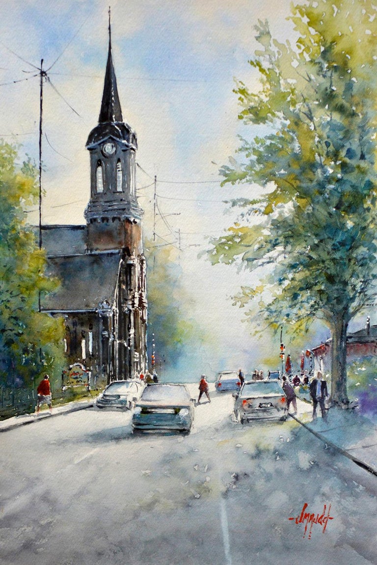Judy Mudd - Memories of Franklin, Original Painting For Sale at 1stDibs