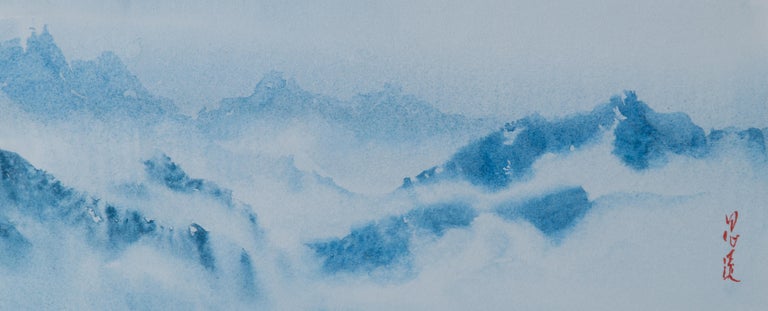Siyuan Ma - Mountain Reverie Series 6, Original Painting For Sale at ...