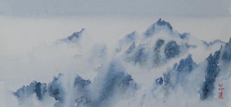 Siyuan Ma - Mountain Reverie Series 4, Original Painting For Sale at ...