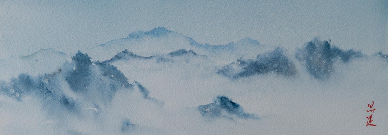 Siyuan Ma - Mountain Reverie Series 3, Original Painting For Sale at ...