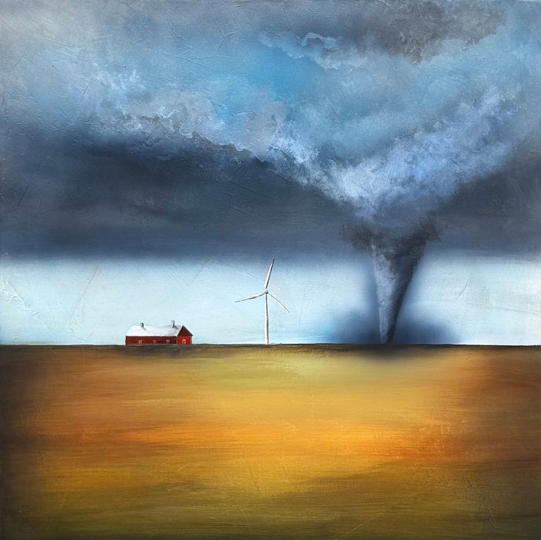 Fernando Garcia - Tornado, Original Painting For Sale at 1stDibs