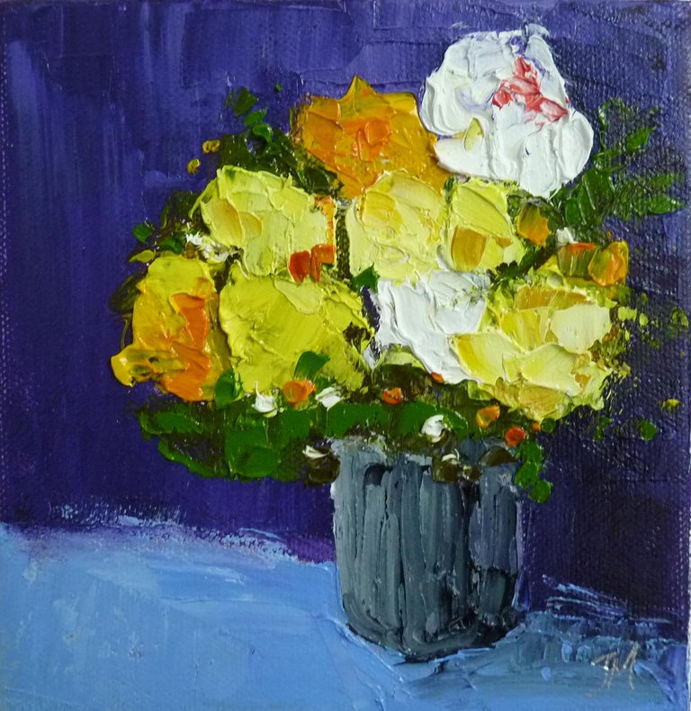Judy Mackey - Brightly, Oil Painting For Sale at 1stDibs