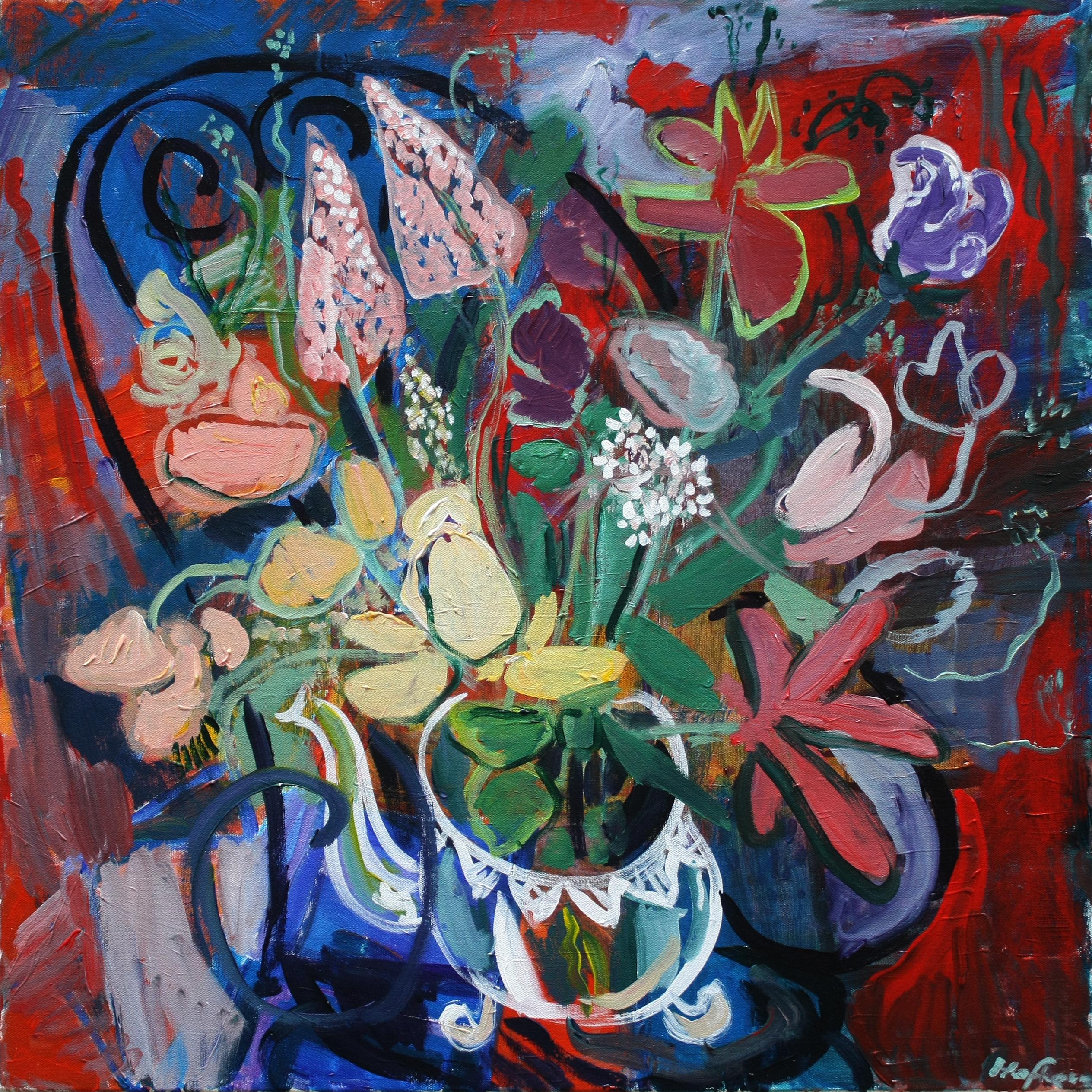 Robert Hofherr - Color Riot, Original Painting For Sale at 1stDibs