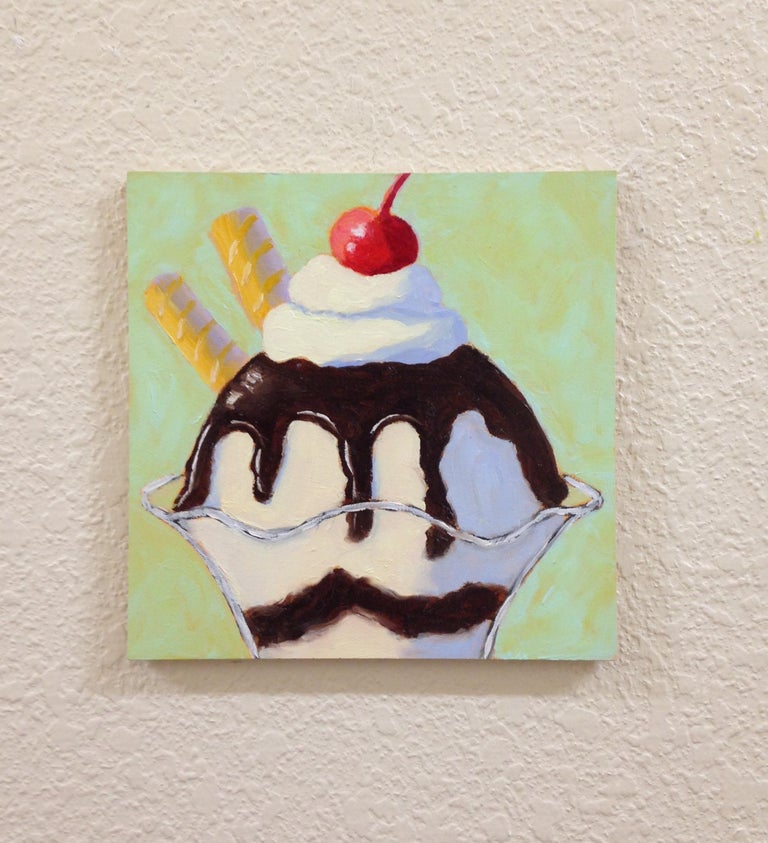 Pat Doherty - Hot Fudge Sundae, Oil Painting For Sale at 1stDibs