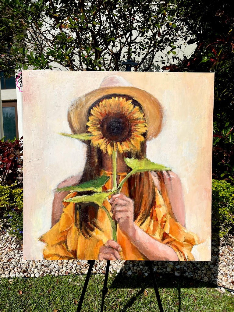 Nava Lundy - Find the Sunlight, Original Painting For Sale at 1stDibs