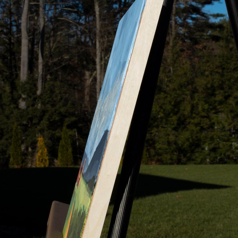 Ruth LaGue - Green Field, Original Painting For Sale at 1stDibs