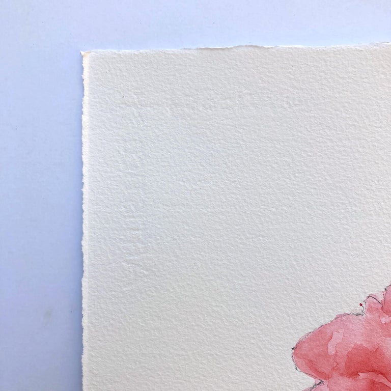 Michele Clamp - Pretty in Pink, Original Painting For Sale at 1stDibs