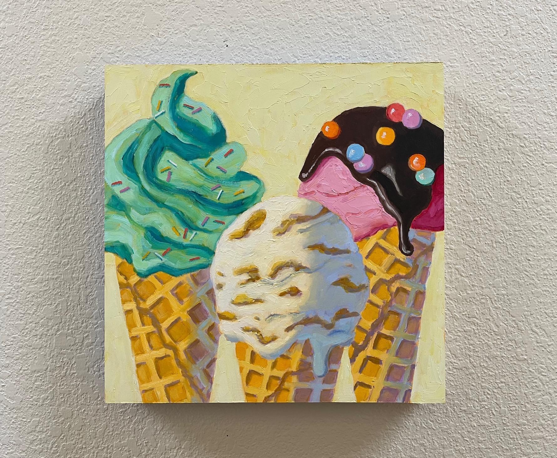 Pat Doherty - Three Flavors, Oil Painting at 1stDibs | pat doherty artist