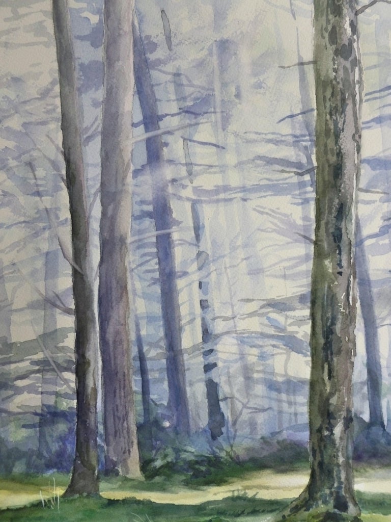 Catherine McCargar - In the Clearing, Original Painting For Sale at 1stDibs