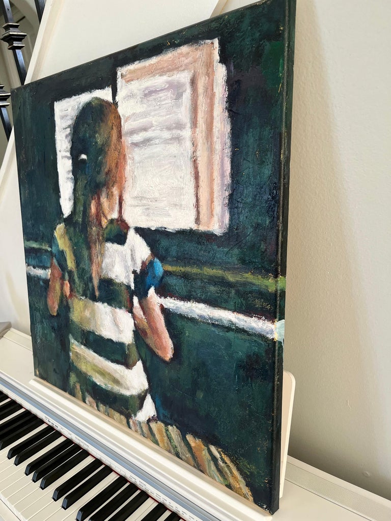 Nava Lundy - Working on a Dream, Original Painting For Sale at 1stDibs