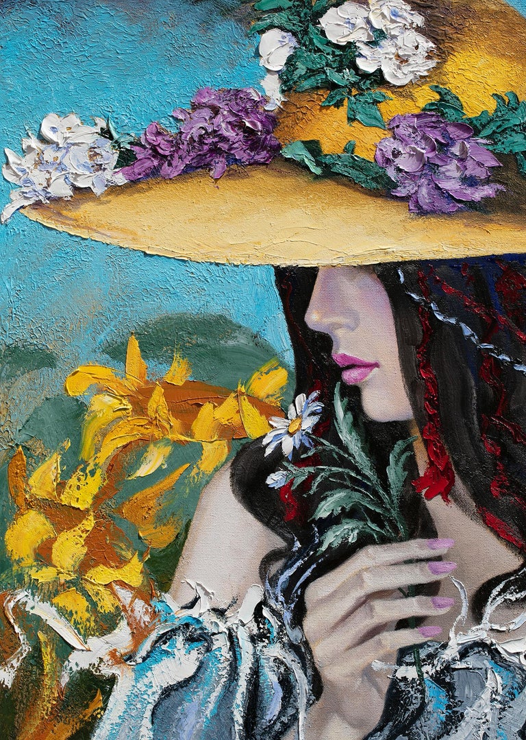 Stanislav Sidorov - Dreaming, Oil Painting For Sale at 1stDibs