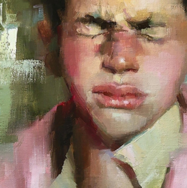 Pamela Blaies - Love is Blind, Oil Painting For Sale at 1stDibs