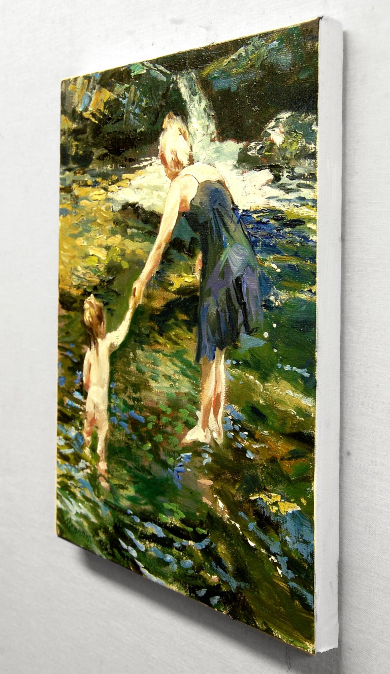 Onelio Marrero - Study for Guidance, Oil Painting For Sale at 1stDibs