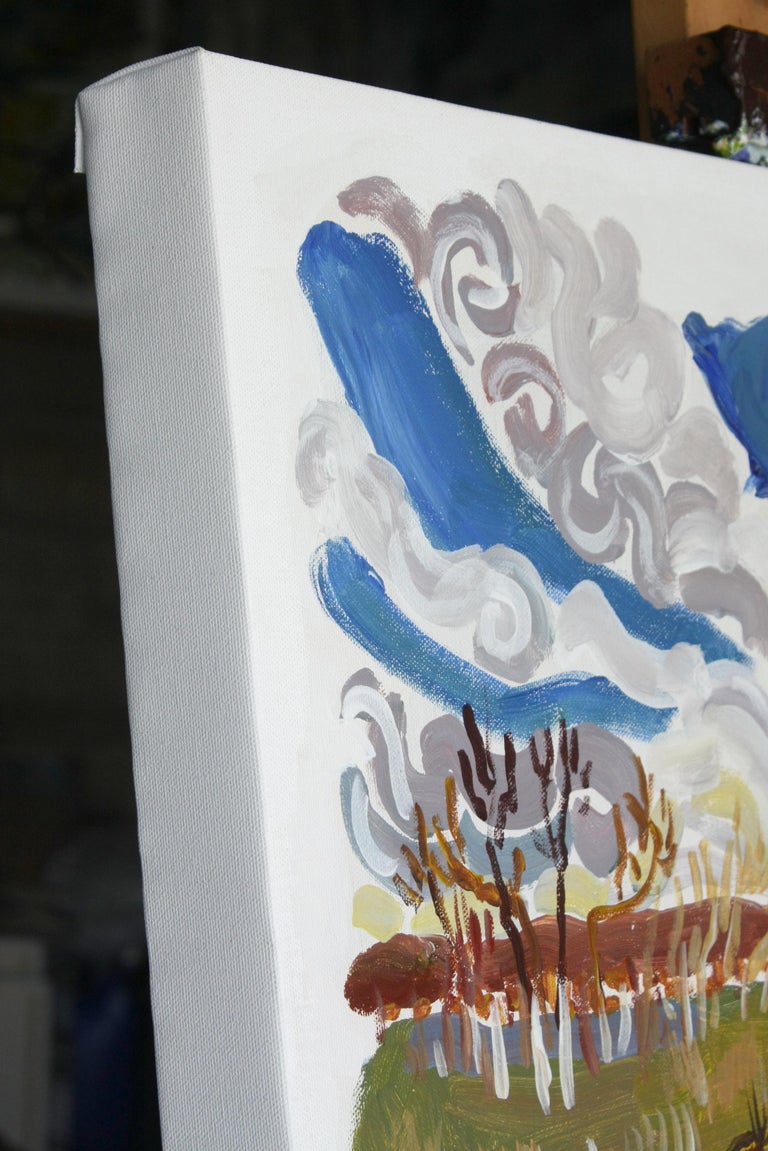 Robert Hofherr - In Flight, Original Painting For Sale at 1stDibs