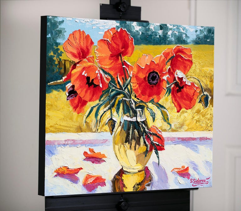 Stanislav Sidorov - Summer Sunny Day, Oil Painting For Sale at 1stDibs