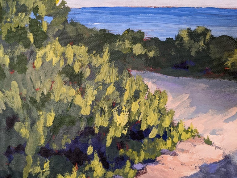 Samuel Pretorius - Golden Hour Stroll in Crystal Cove Cliffs, Original ...