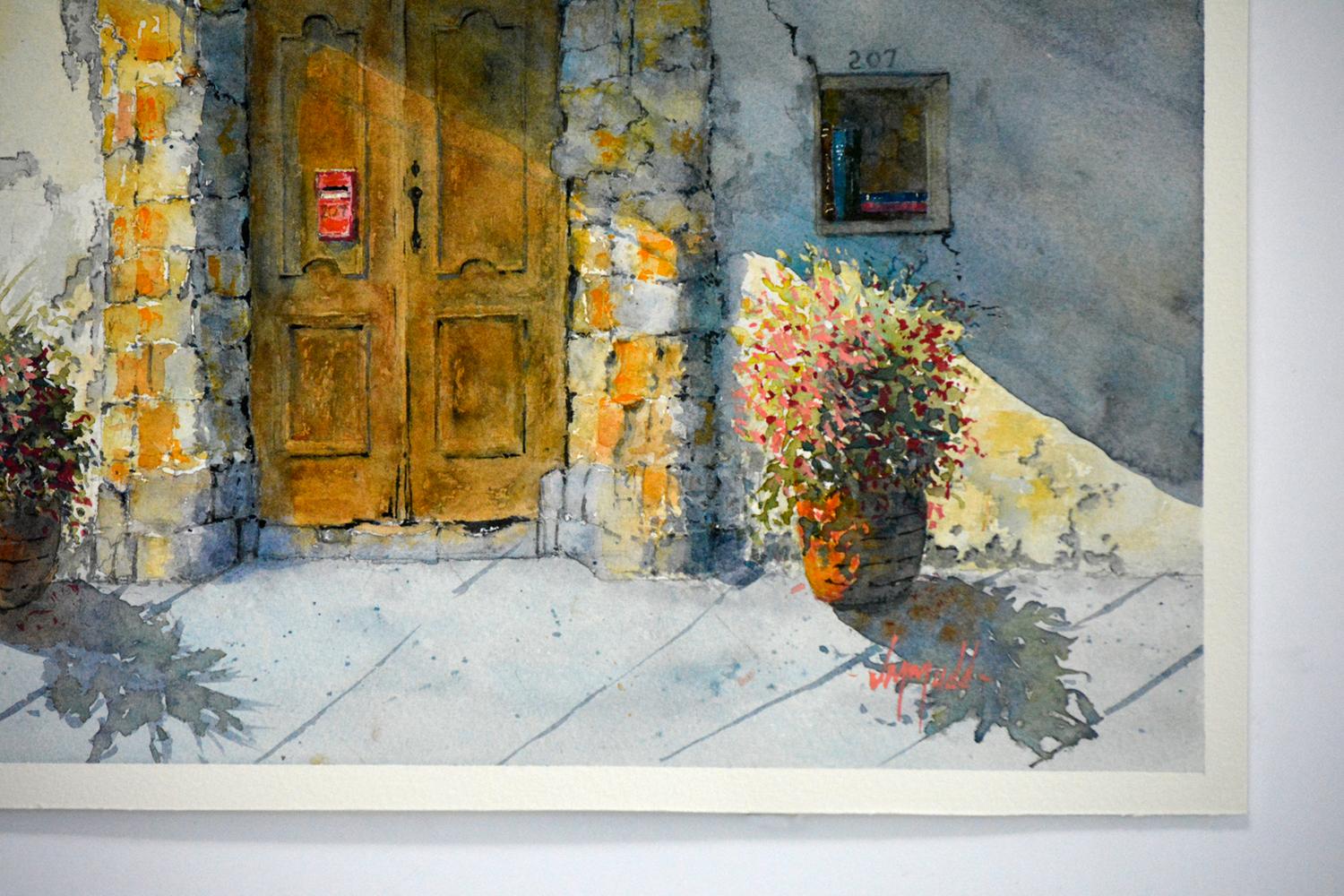 Judy Mudd - The Book Nook, Original Painting For Sale at 1stDibs | draw ...