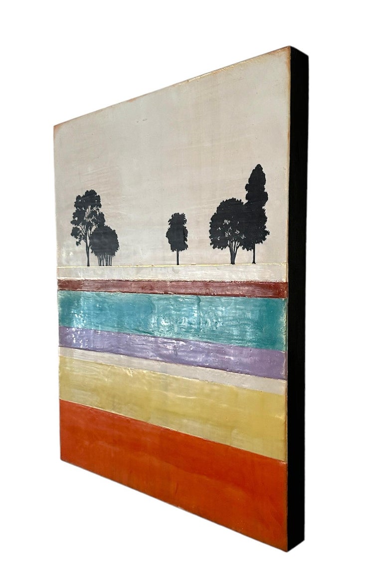 Shari Lyon - Terra Colorata (Colorful Earth), Original Painting For ...