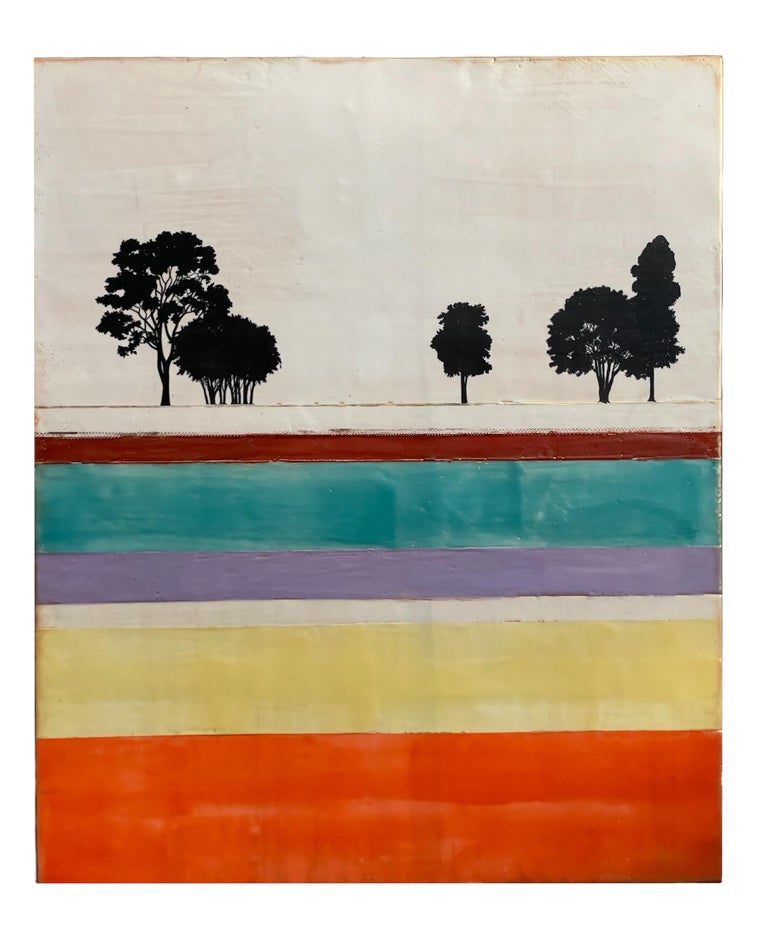 Shari Lyon - Terra Colorata (Colorful Earth), Original Painting For ...