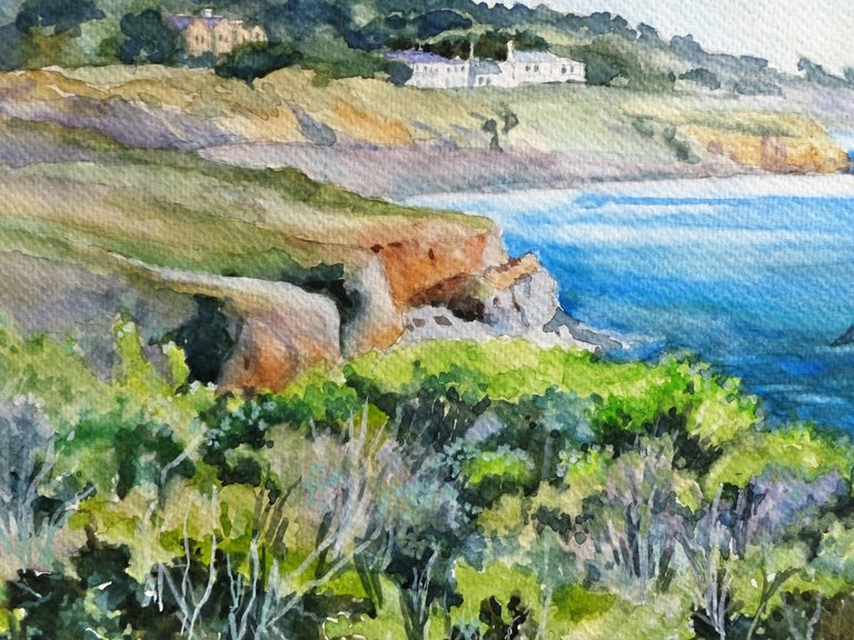 Catherine McCargar - Cambria Shore, Original Painting For Sale at 1stDibs