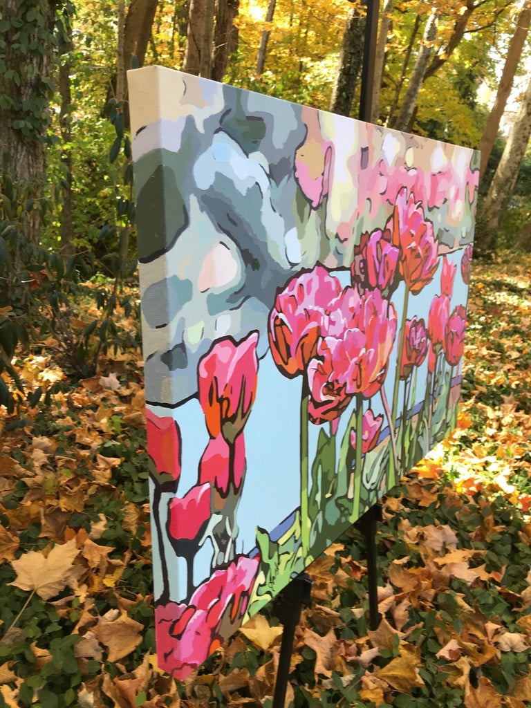 John Jaster - Dazzle Me Twice, Original Painting For Sale at 1stDibs