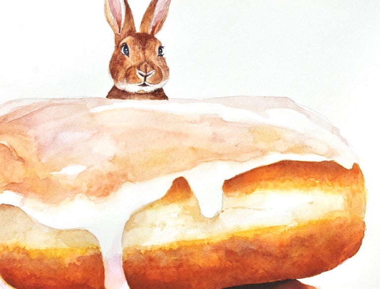 Dwight Smith - Rabbit Hole, Original Painting For Sale at 1stDibs