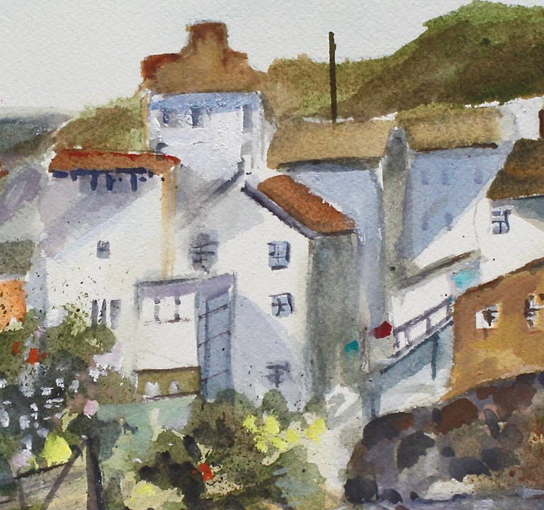 Joe Giuffrida - English Village, Original Painting For Sale at 1stDibs