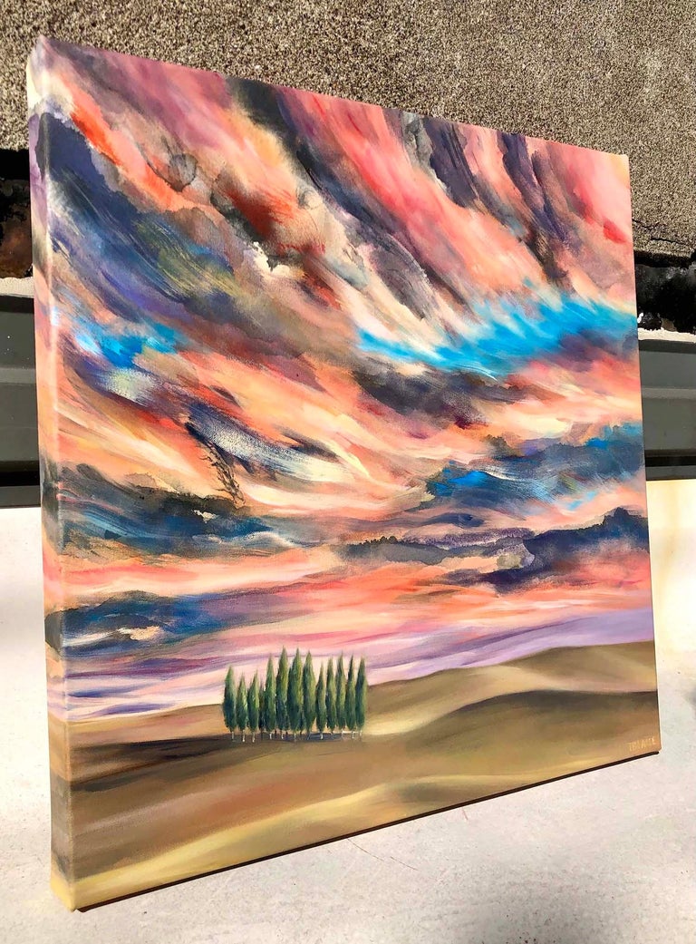 Tiffany Blaise - Cypress Chorus, Oil Painting For Sale at 1stDibs