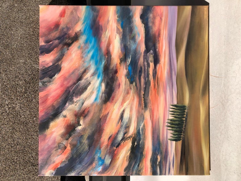 Tiffany Blaise - Cypress Chorus, Oil Painting For Sale at 1stDibs