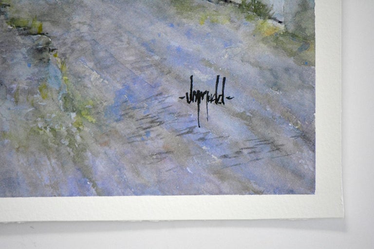 Judy Mudd - Cool Alley, Original Painting For Sale at 1stDibs