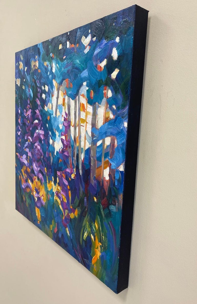 Teresa Smith - Foxglove, Oil Painting For Sale at 1stDibs