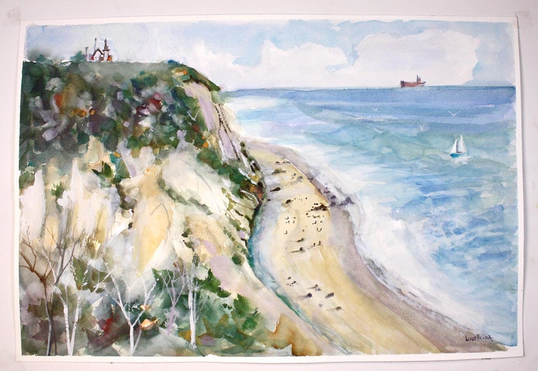 Joe Giuffrida - Block Island, Original Painting For Sale at 1stDibs