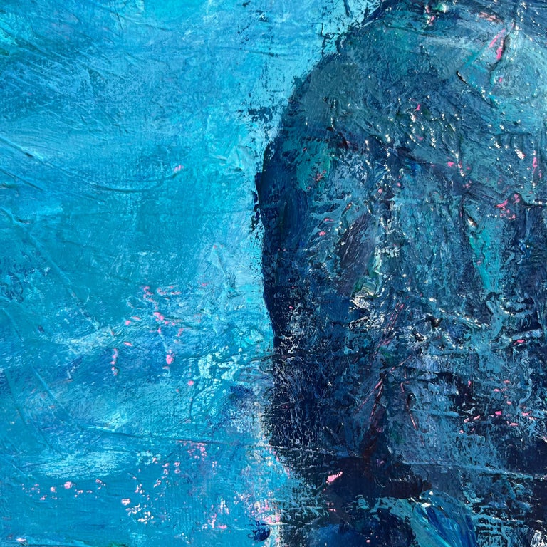 Nava Lundy - Just Wait, the Storm Will Pass, Original Painting For Sale ...