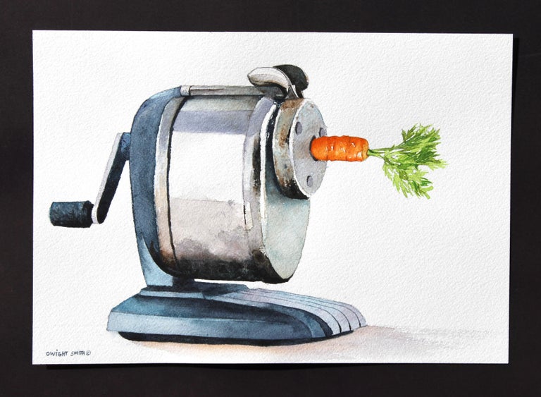 Dwight Smith - Shredded Carrot, Original Painting For Sale at 1stDibs