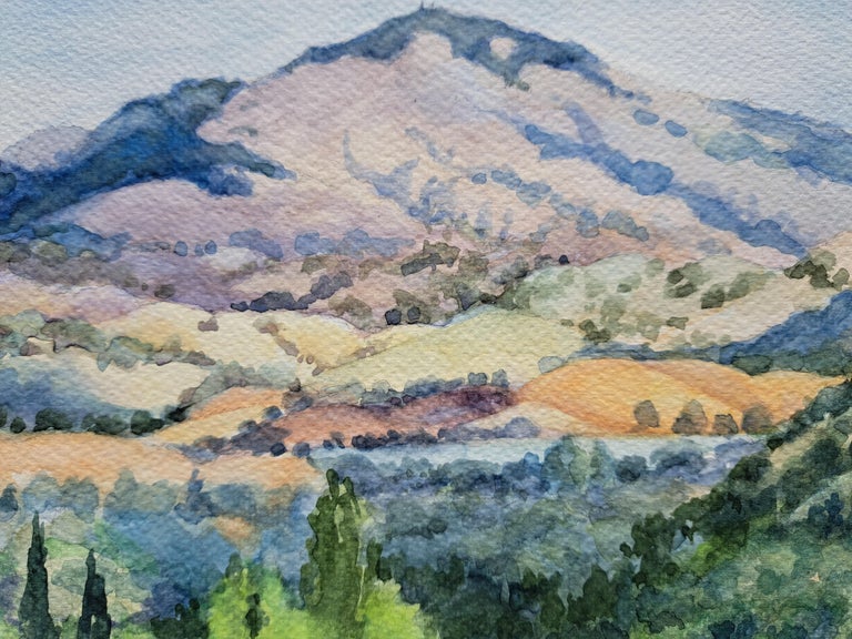 Catherine McCargar - Mt. Diablo Mirage, Original Painting For Sale at ...