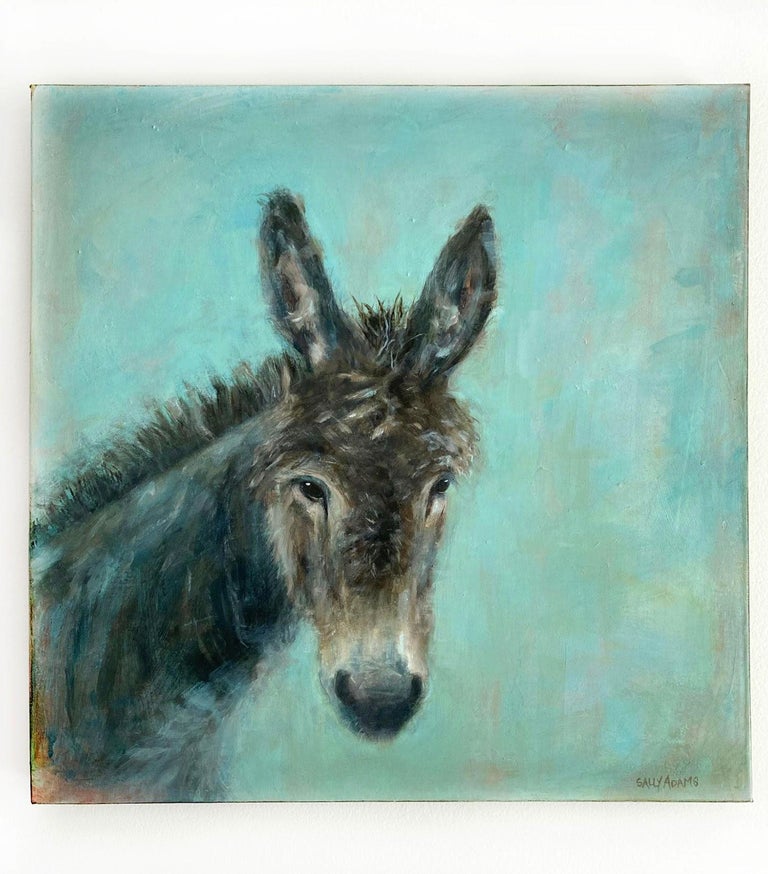 Sally Adams - Soft Eyes, Original Painting For Sale at 1stDibs