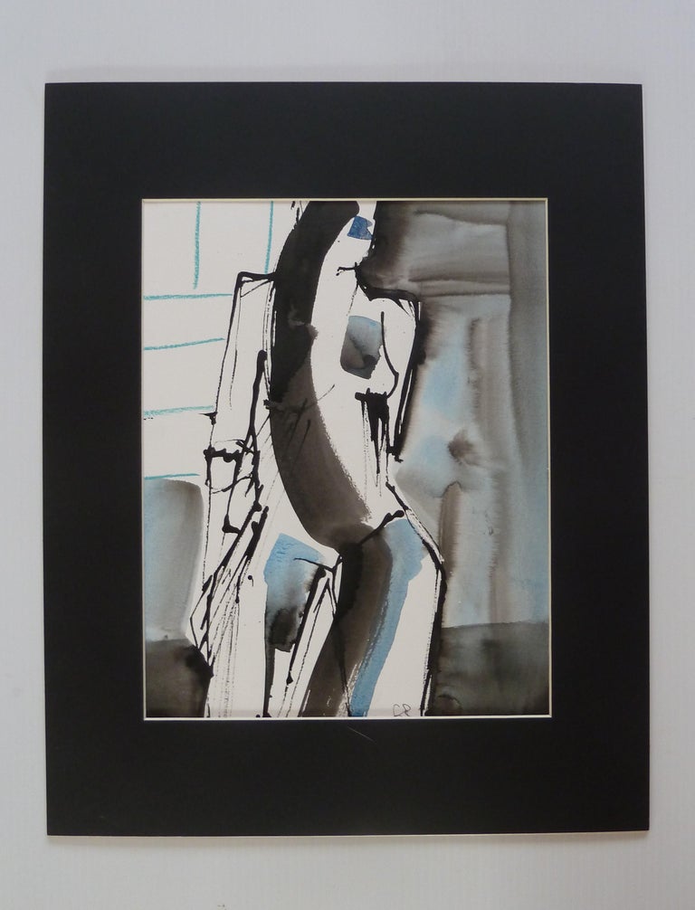 Gail Ragains - Gestural Ink Drawing #3, Abstract Painting For Sale at ...