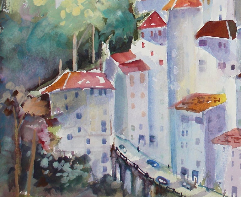 Joe Giuffrida - Verona Italy, Original Painting For Sale at 1stDibs